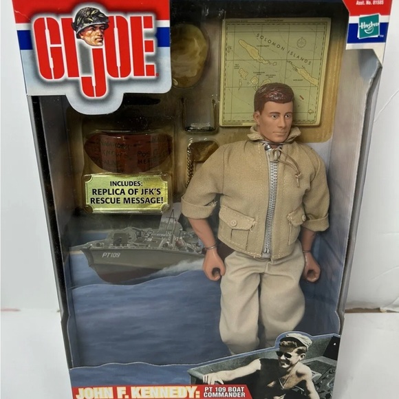 Hasbro | Toys | Gi Joe Action Figure John F Kennedy Collectible | Poshmark